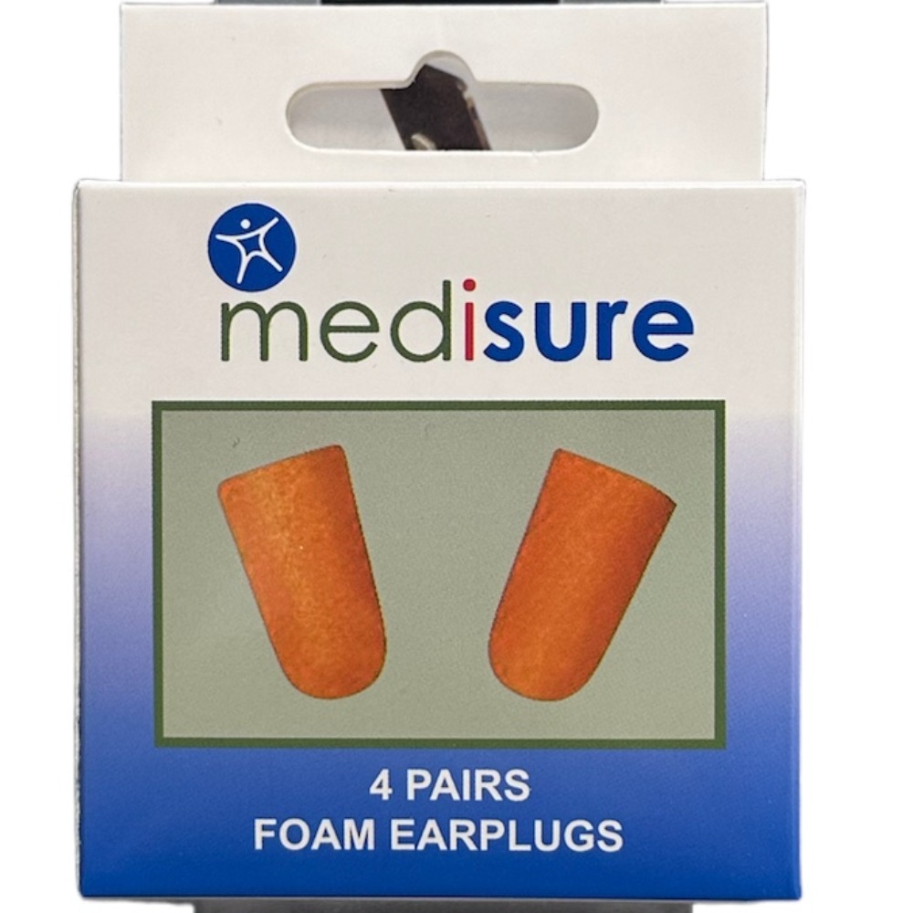 New Medisure: Foam Earplugs (4 Pairs) - Own4Less